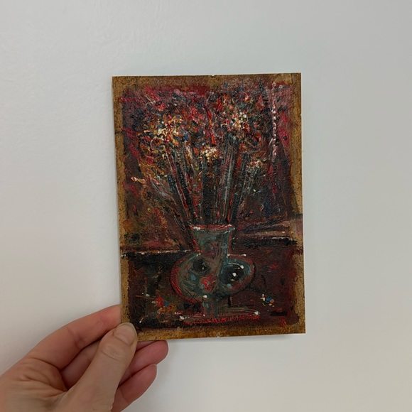Vintage | Art | Vintage Original Mini Oil Painting By Larry Foster ...